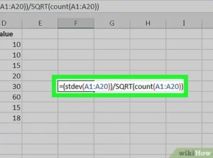 Error Estándar En Excel: Cómo Calcularlo Y Para Qué Sirve - mejoresapps.net